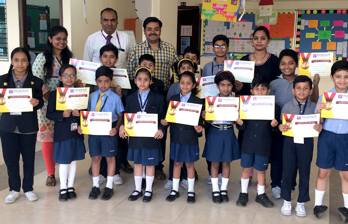 Intra Class Singing Competition winners 2017 | Podar News