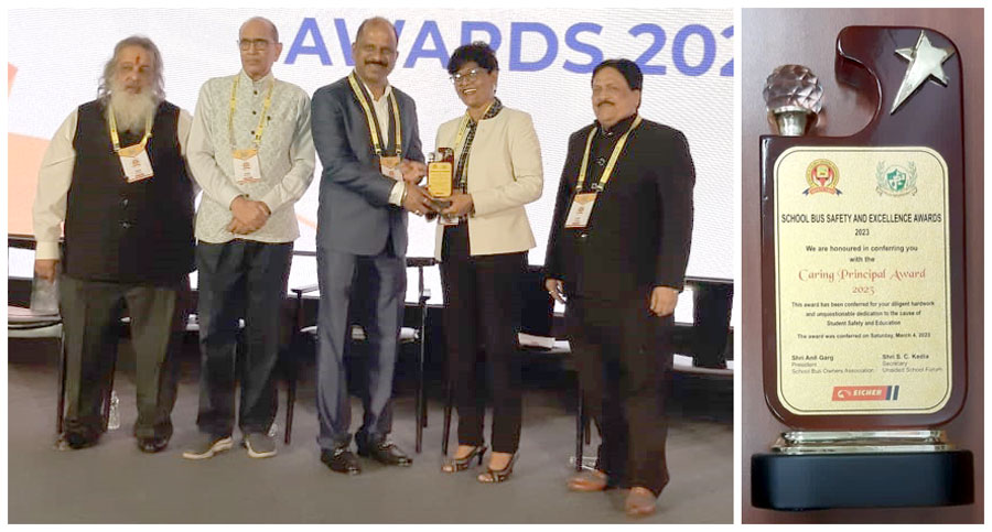 Caring Principal Award - 2023 | Podar News