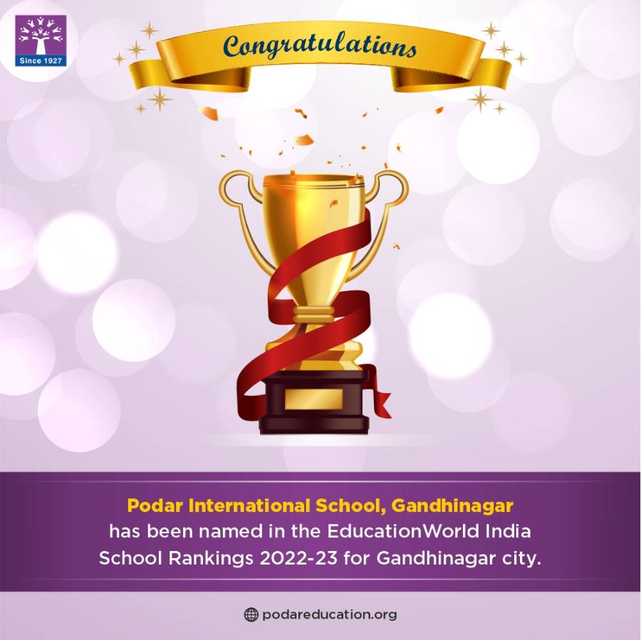 Congratulations to Podar International School Gandhinagar, for ...