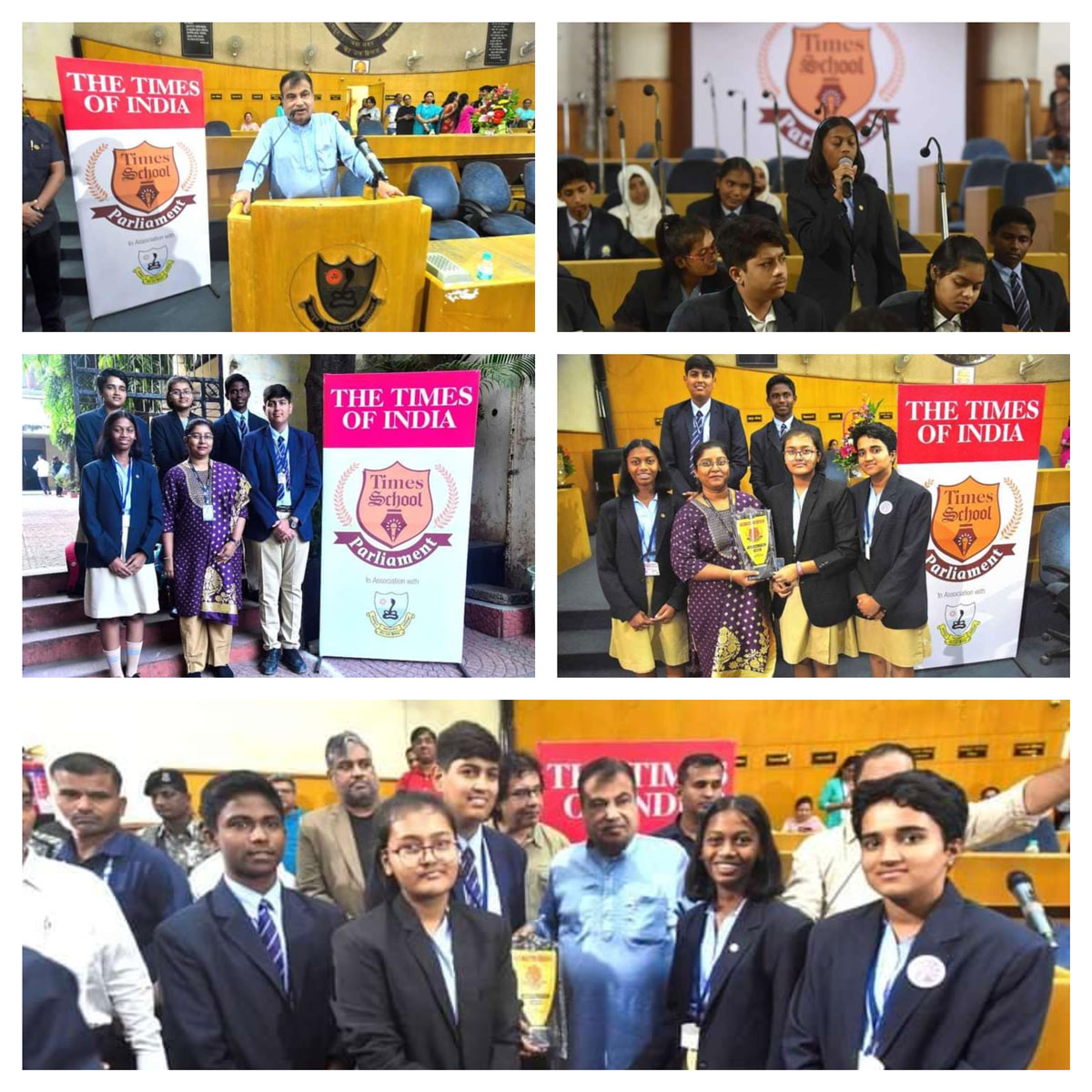 Times School Parliament - 2023 | Podar News