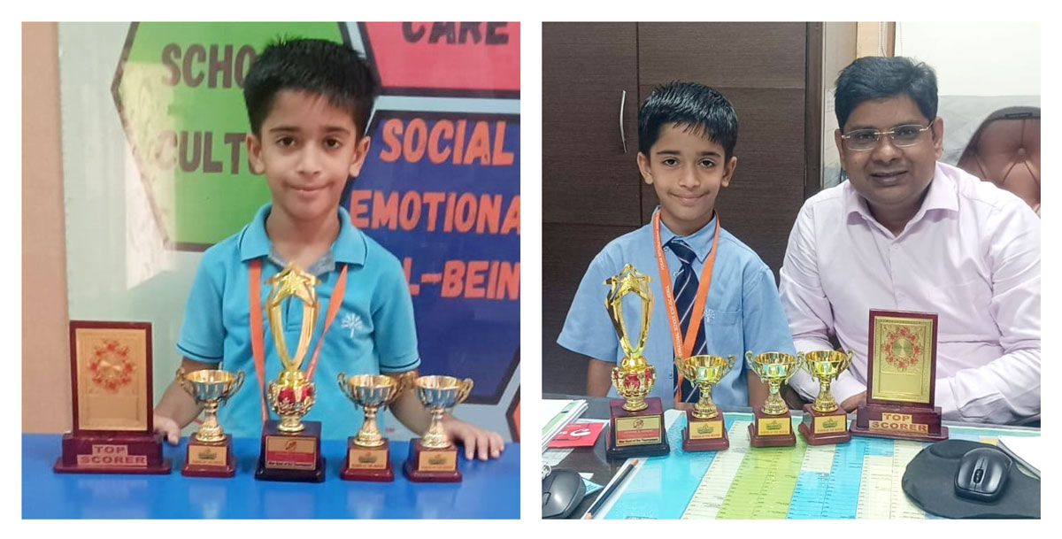 Best defender trophy at Goregaon tournament 2023-2024 | Podar News