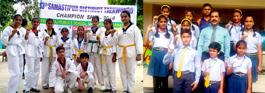 Achievement in District Level Taekwando Competition 2018 | Podar News