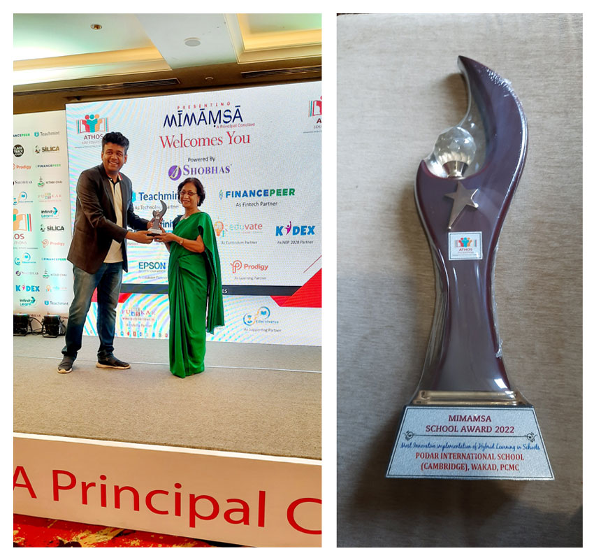PIS Wakad CIE receives award for "Most innovative Implementation of ...