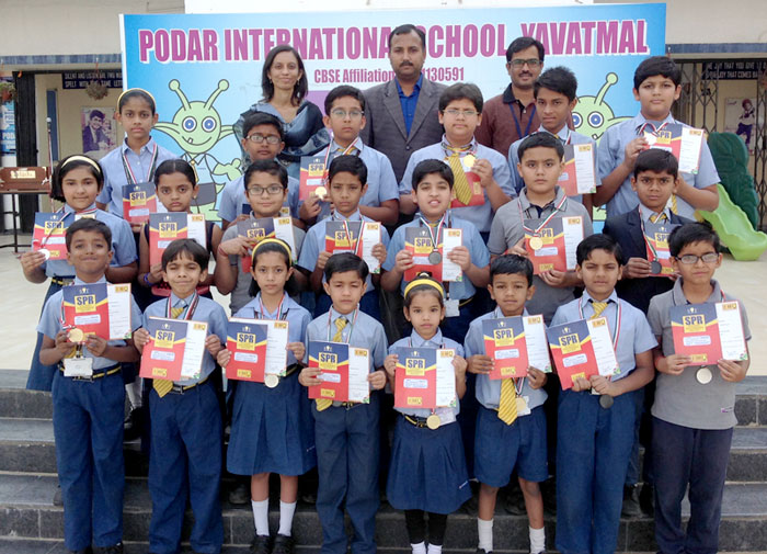 Winners of Science Olympiad 2017 | Podar News